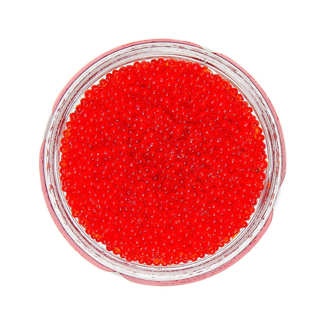 Fish Roe, Tobiko Flying Fish, Red, 80g – SOUTHERN ROCK SEAFOOD